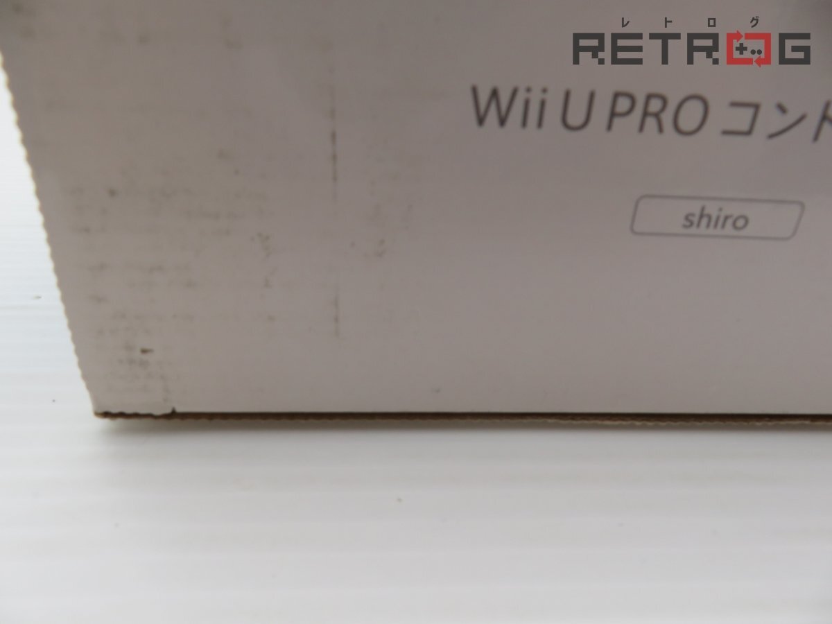 Yahoo!オークション - 【箱付き】WiiU PROコントローラー shiro Wii U