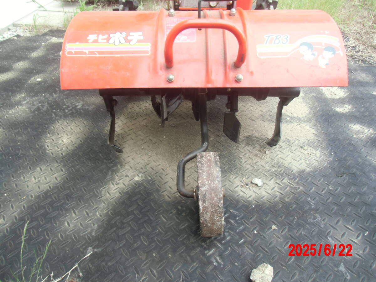Yahoo!オークション - ヤンマー管理機 チビポチ TB3 2.2馬力 爪新品 稼...