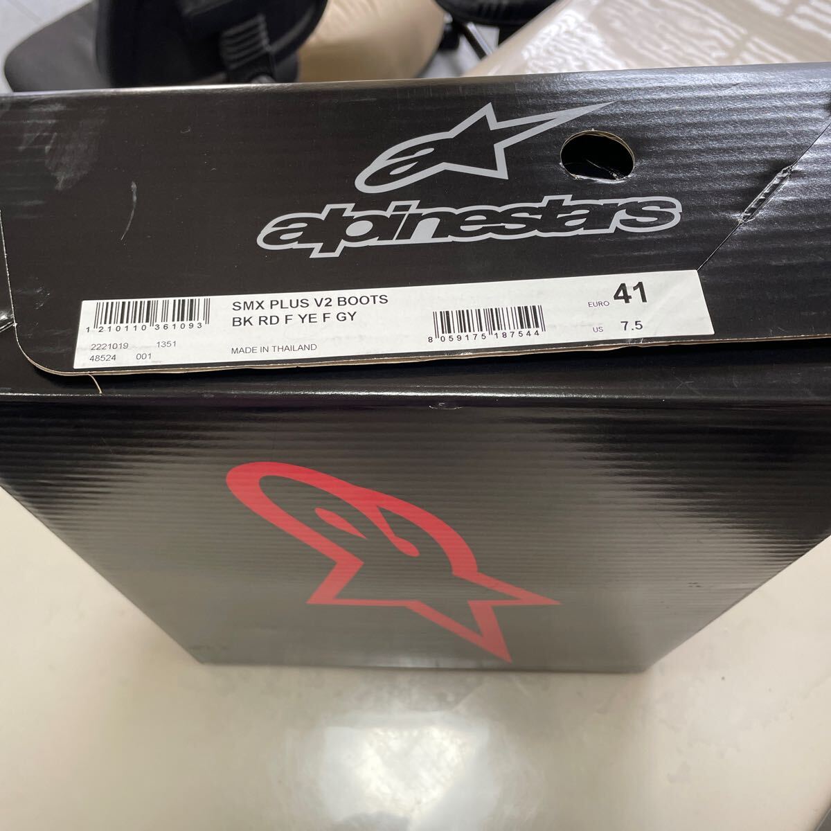 Yahoo!オークション - アルパインスターズ バイクブーツ SMX PLUS v2...