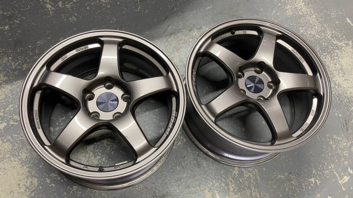 Yahoo!オークション - エンケイ PF05 17インチ 8.5J+48 114.3/5 2本 ...