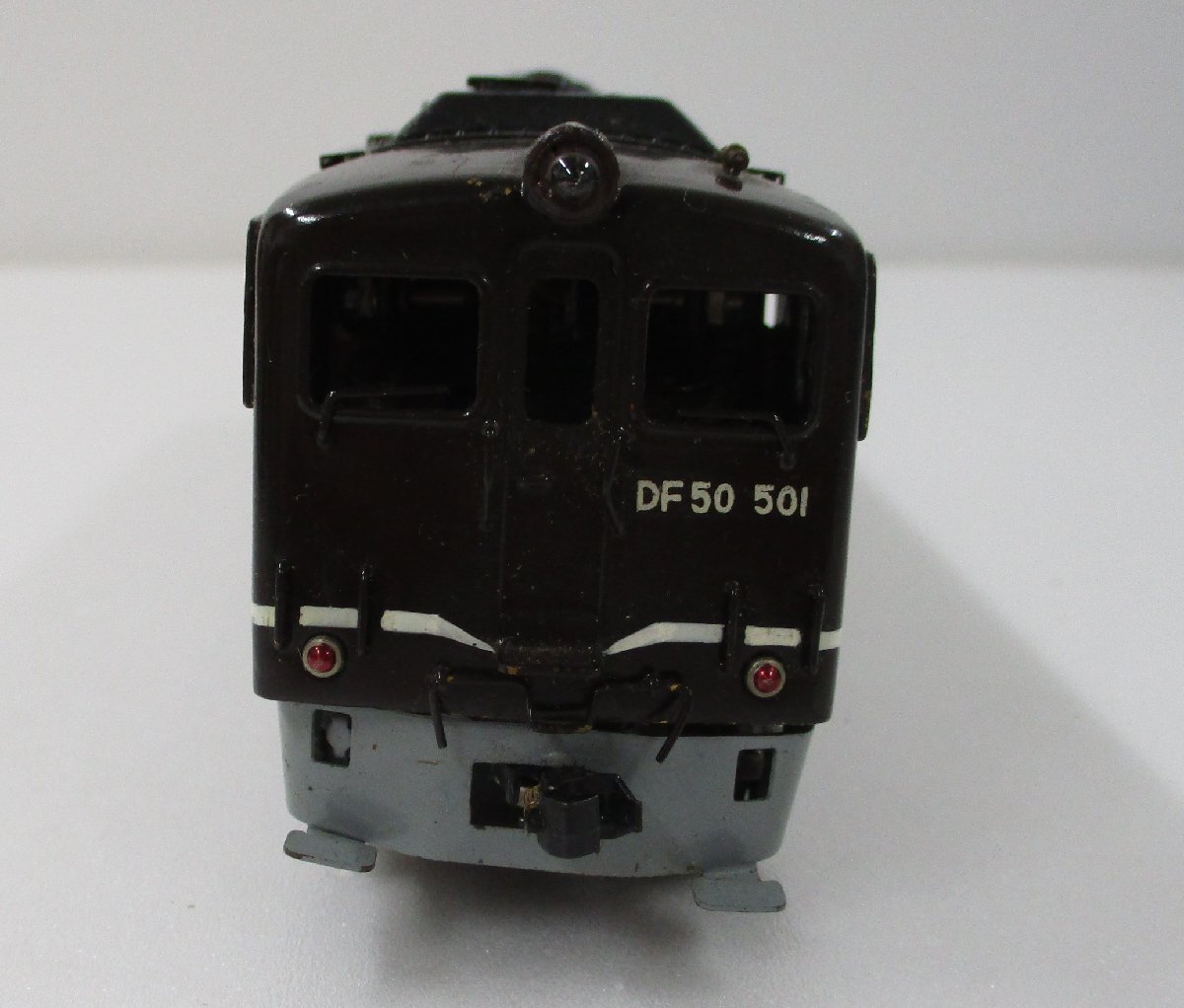 Yahoo!オークション - 天賞堂 DF50形ディーゼル機関車 茶色【ジャンク...