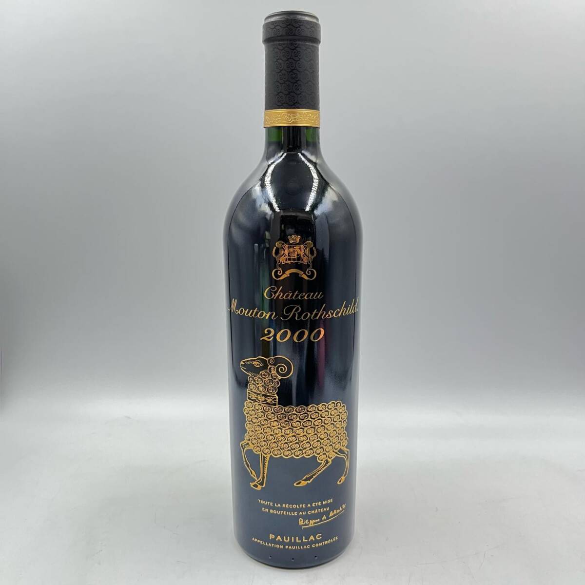 Yahoo!オークション - B2844 未開栓 シャトー ムートン ロートシルト 2...