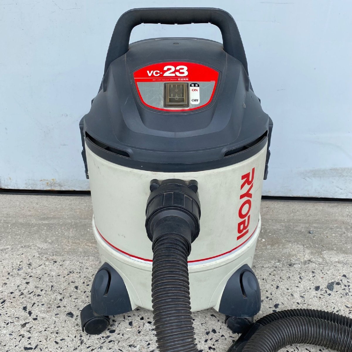 Yahoo!オークション - リョービ RYOBI VC-23 業務用 乾湿両用 集じん機...