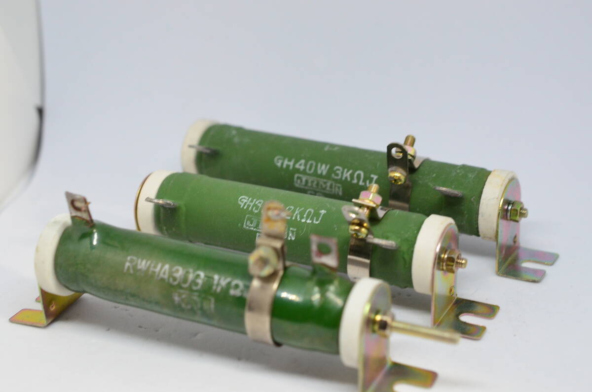 Yahoo!オークション - 可変巻線ホーロー抵抗 3種類 1KΩ/30W 2KΩ/30W ...