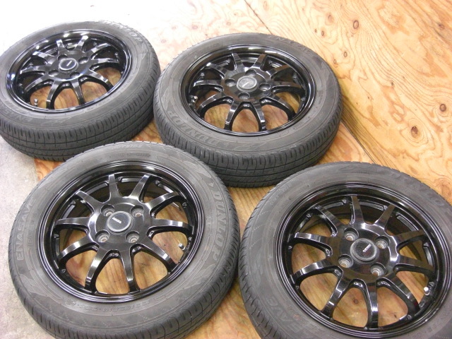 Yahoo!オークション - 綺麗 G-SPEED 14-4.5J +45 PCD100 4H ダンロップ...