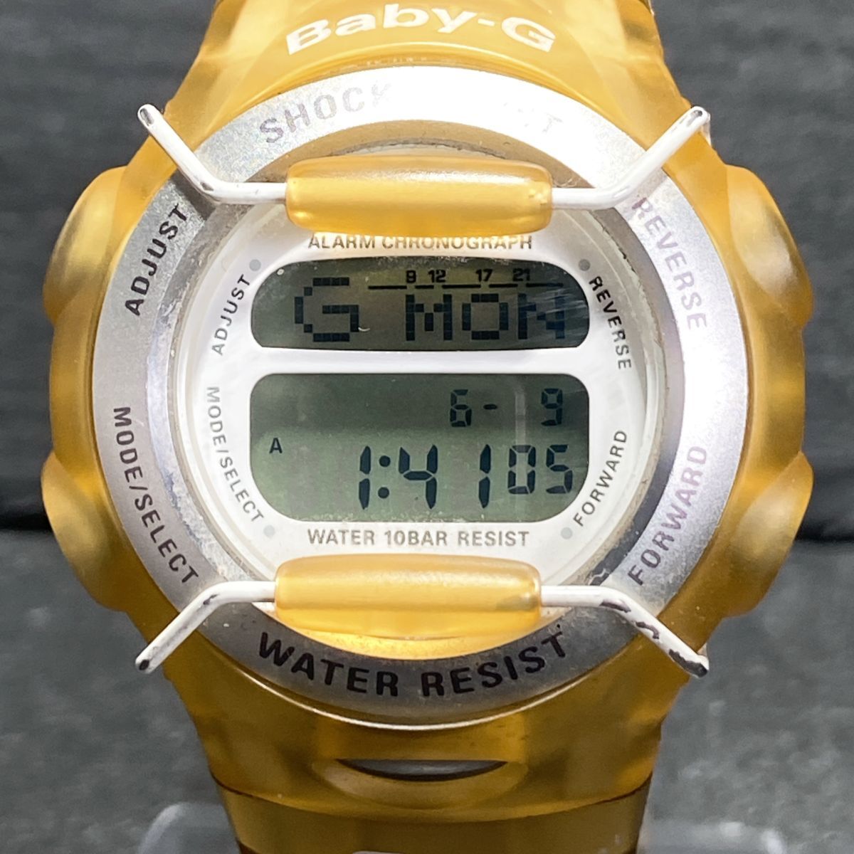Yahoo!オークション - 美品 CASIO カシオ Baby-G ベビージー File BGF-...