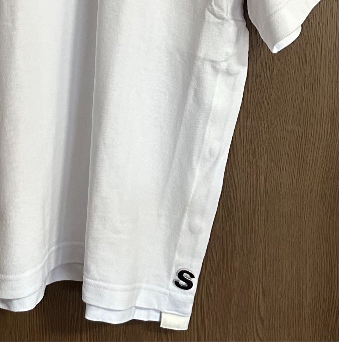 Yahoo!オークション - 3新品 sacai S ロゴ パッチ Tシャツ オフホワイ...