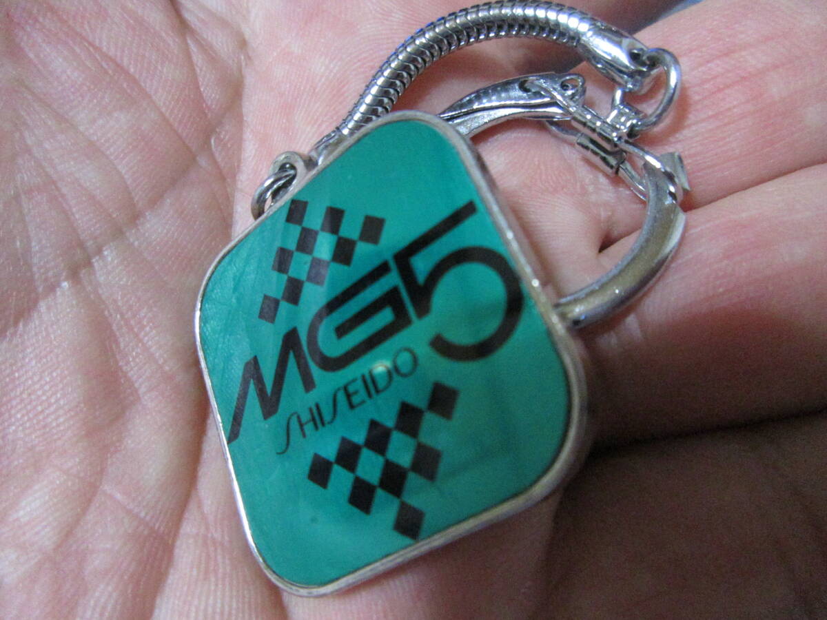 Yahoo!オークション - 昭和バイクにどうですか 資生堂 MG5 キーホルダ...