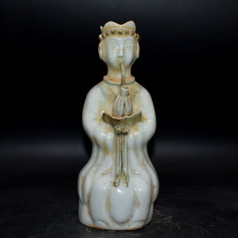 Yahoo!オークション - 【A355】旧家収蔵 中国古玩 陶磁器 宋代湖田窯影...