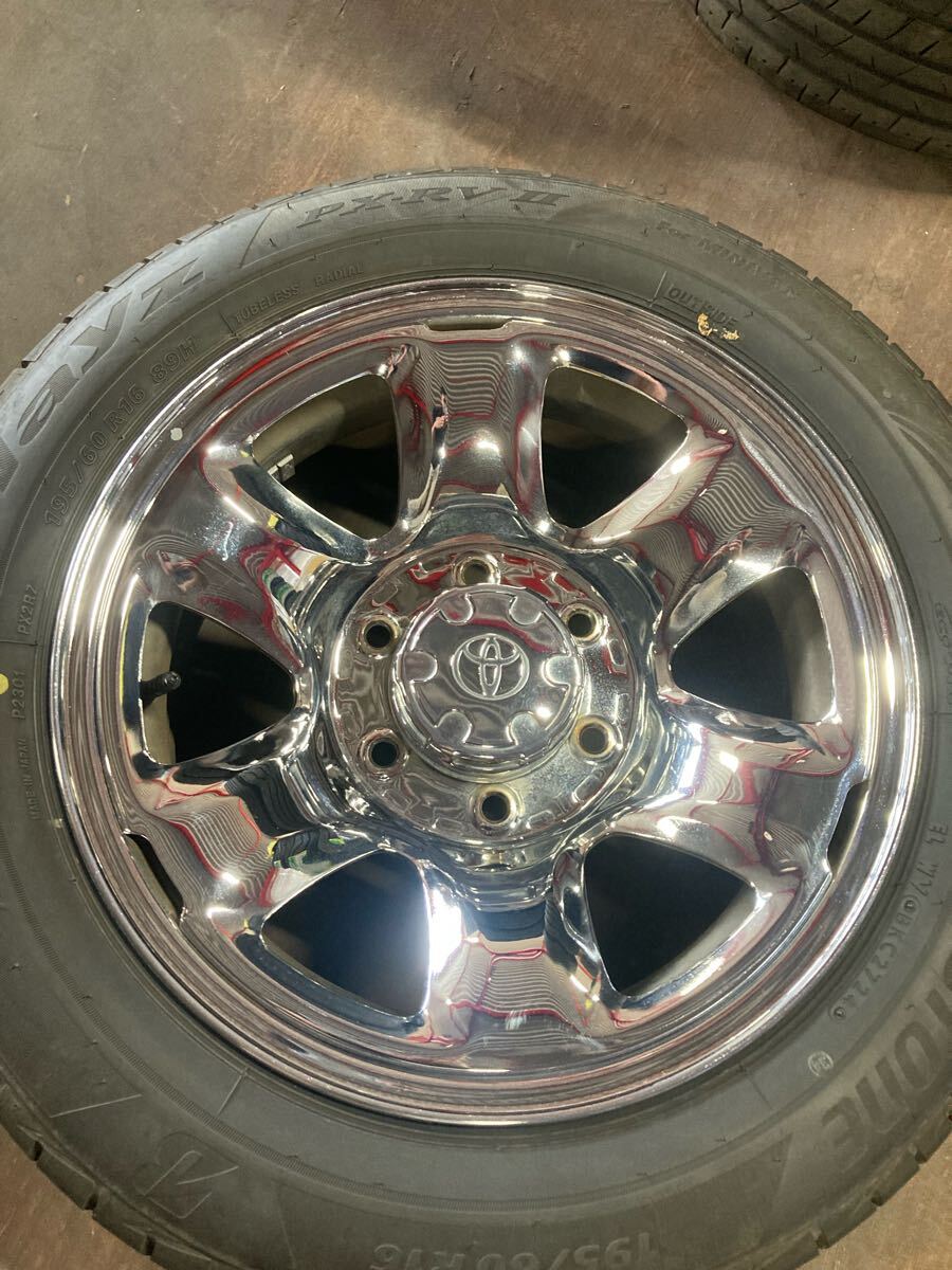 Yahoo!オークション - RZN185 ハイラックス サーフ 純正 メッキスチー...