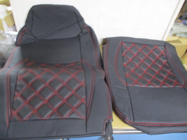 Yahoo!オークション - U556/未使用 シートカバー いすゞ エルフ 5型 ワ...