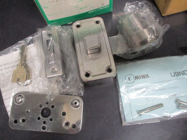 Yahoo!オークション - U889/未使用 MIWA 美和ロック SHOWA シリンダー ...