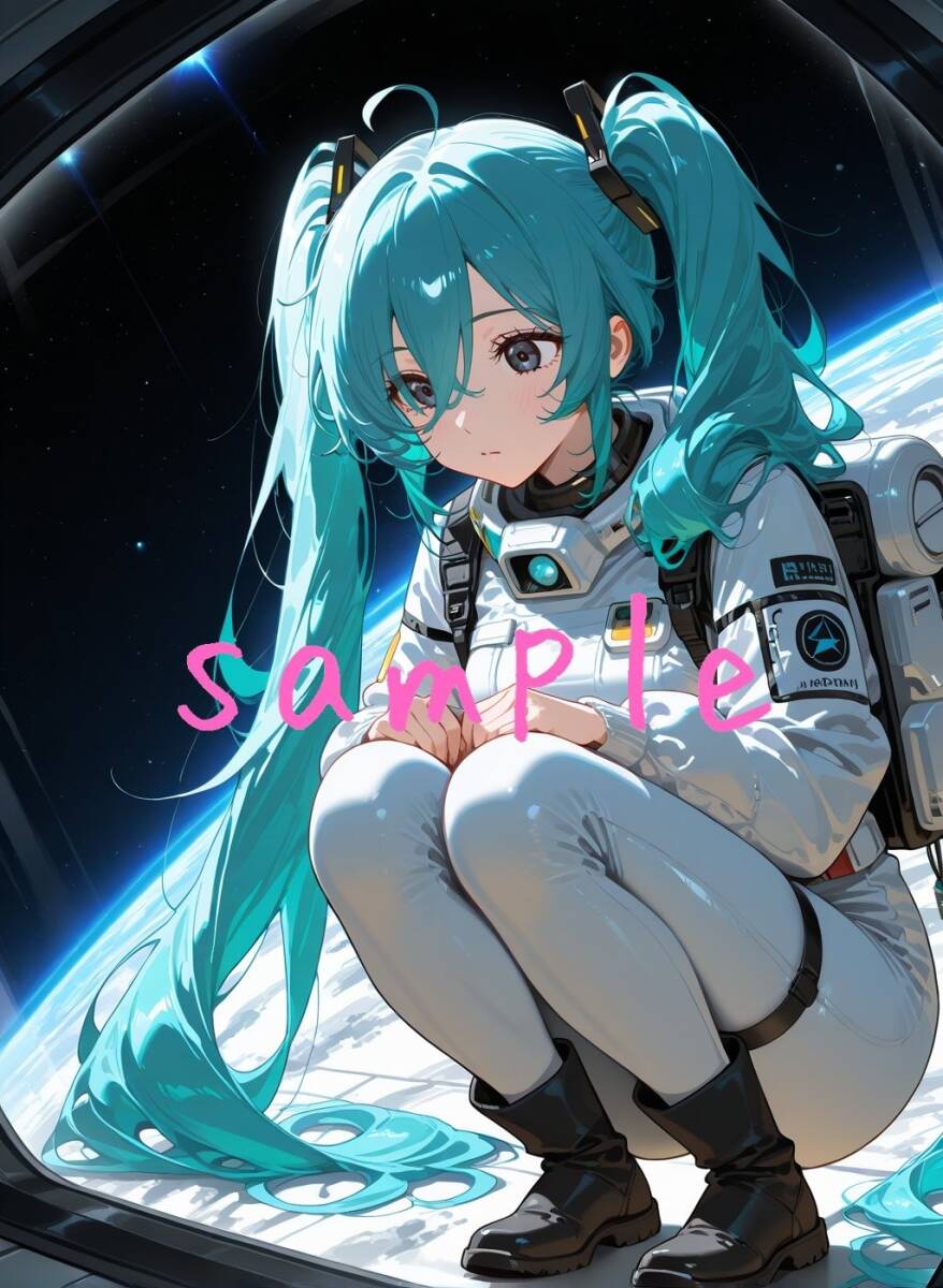 Yahoo!オークション - a9260【限定1点物】 A4ポスター 美女 清楚 イラ...