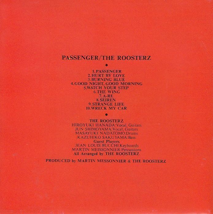 Yahoo!オークション - [CD]ザ・ルースターズ PASSENGER