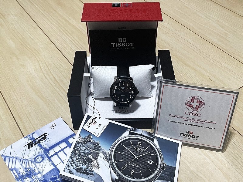 Yahoo!オークション - 1円スタート TISSOT Gentleman T098.407.26.052...