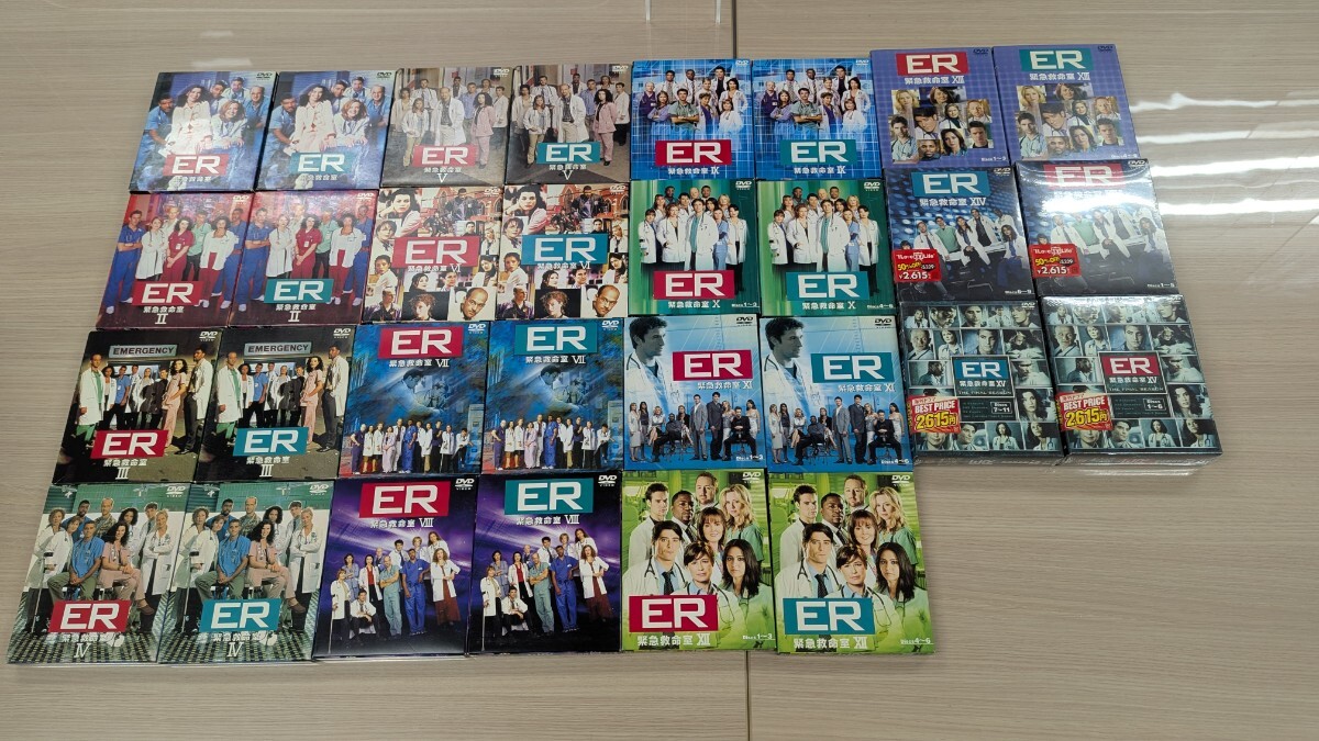 Yahoo!オークション - 【海外ドラマ】ER 緊急救命室 DVD 1～15巻セット
