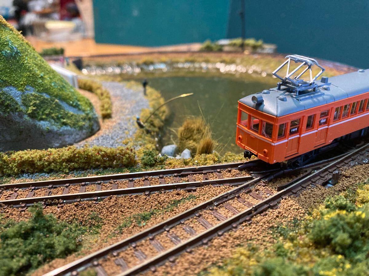 Yahoo!オークション - Nゲージ ジオラマレイアウト「あおぞら鉄道」大...