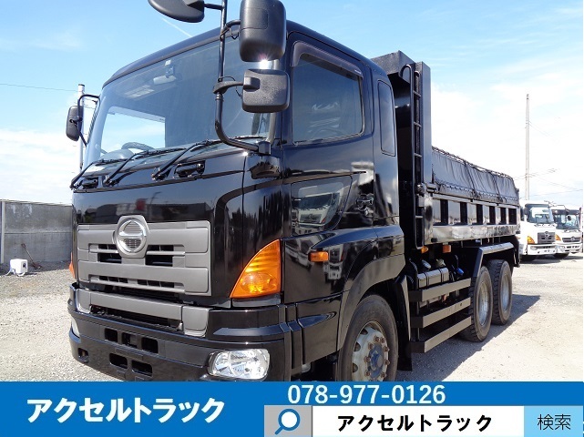 Yahoo!オークション - 10tダンプ H25年 日野プロフィア 極東 5.1m 2デ...