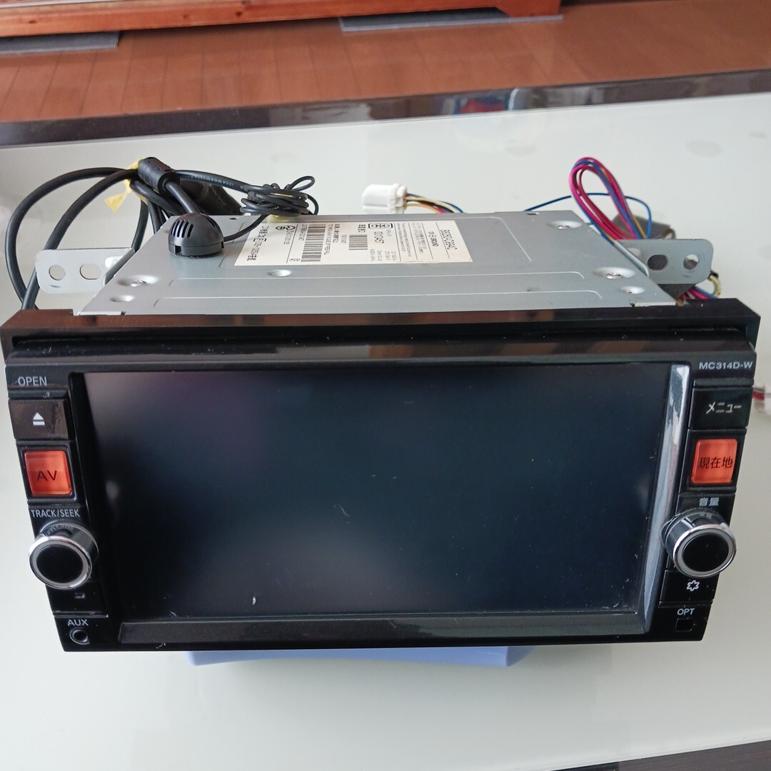 Yahoo!オークション - 日産純正ナビ MC314D-W 取説付き