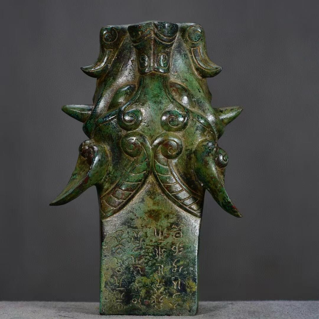 Yahoo!オークション - y111【珍寳斎】旧家収蔵 青銅製 馬車 竜頭 置物 ...