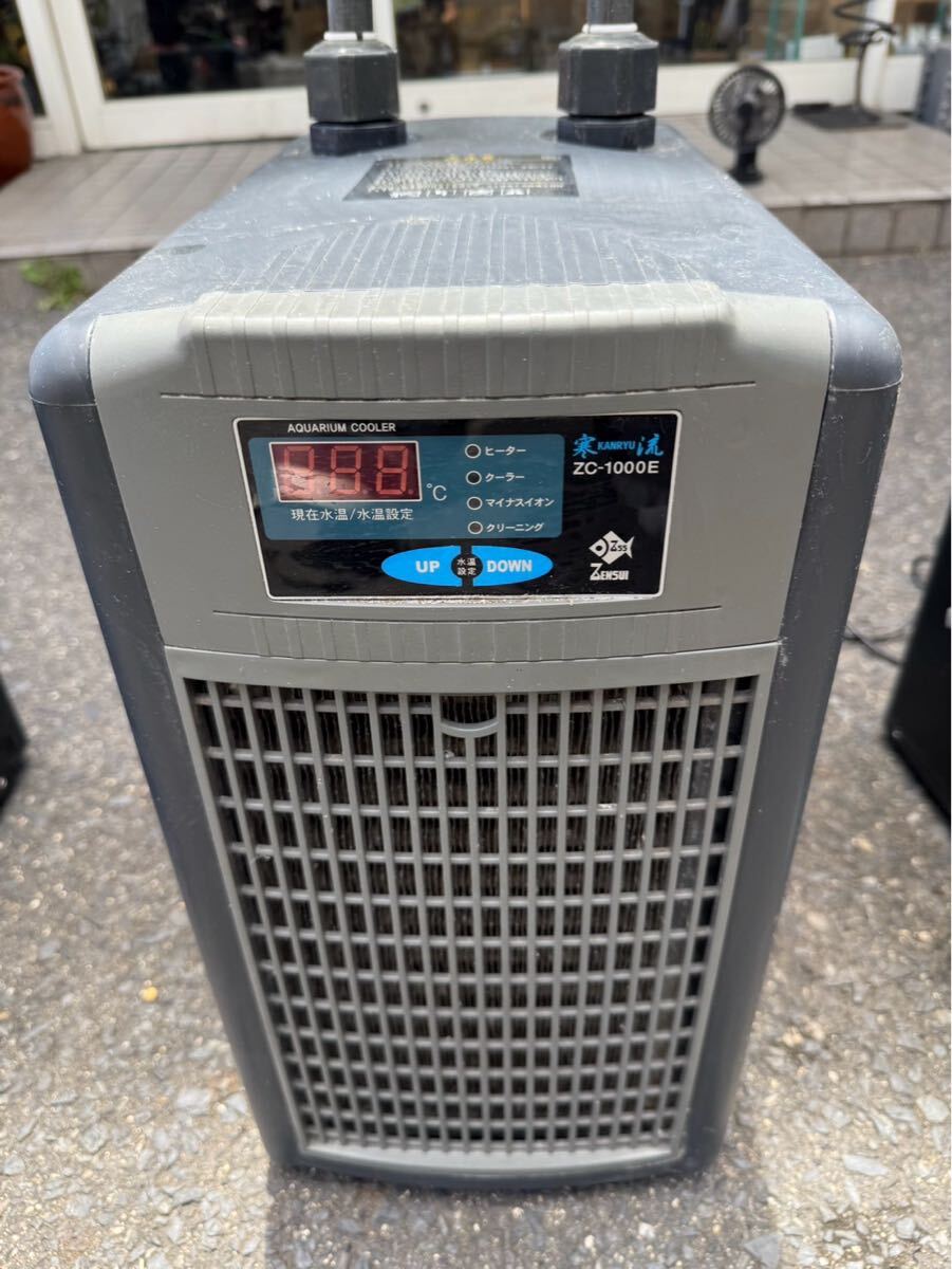 Yahoo!オークション - k ⑧ゼンスイ クーラー ZC-1000E 通電確認のみ ...