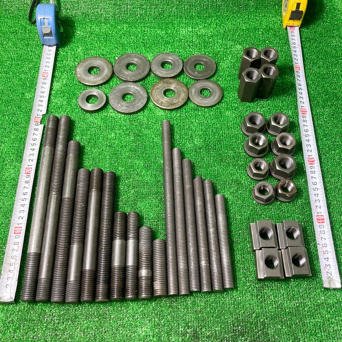 Yahoo!オークション - 久睦b347 40点セット ERON 他 Tスロットナット「...