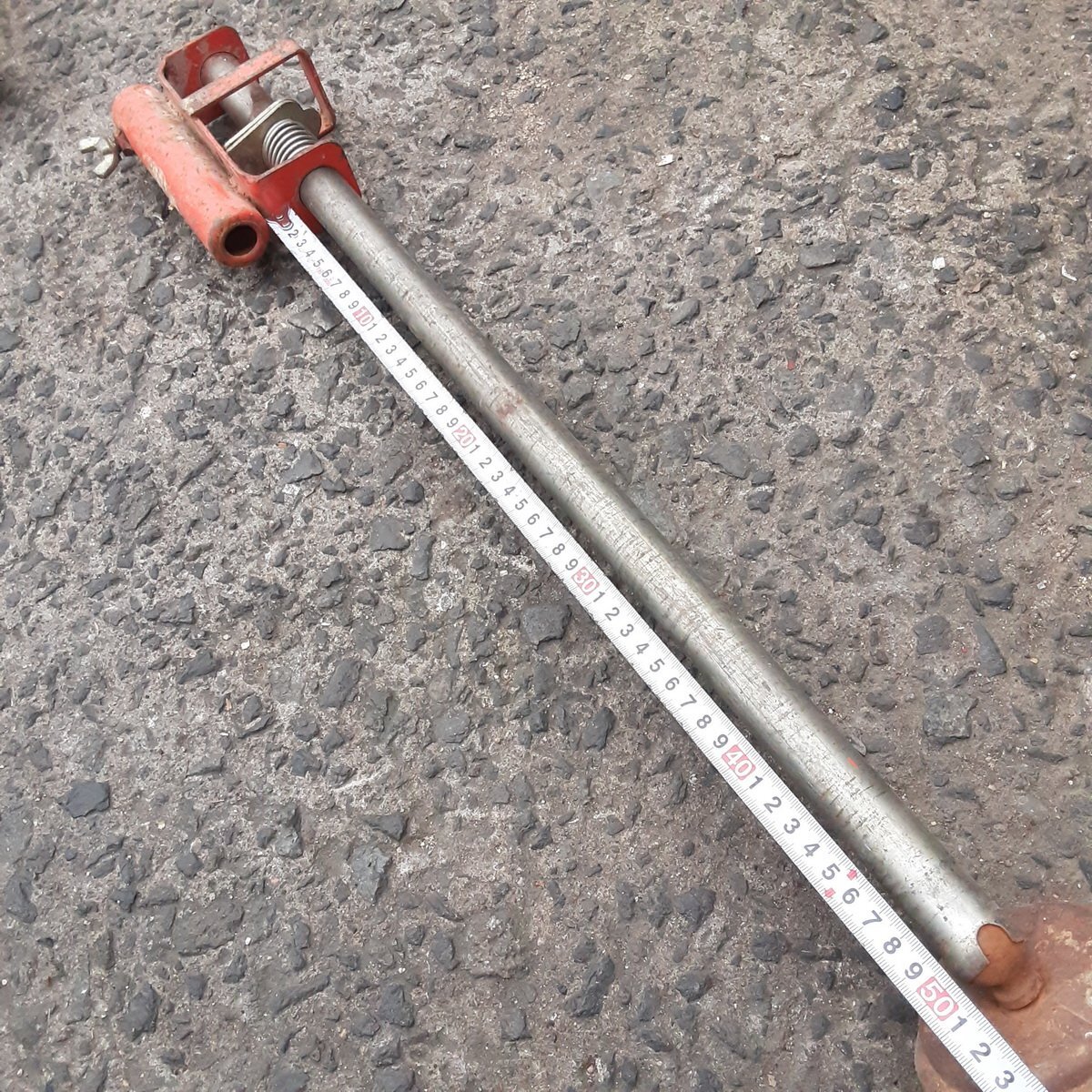 Yahoo!オークション - 綾友b104 パイプ脚立用 伸縮足 安全ストッパー ...