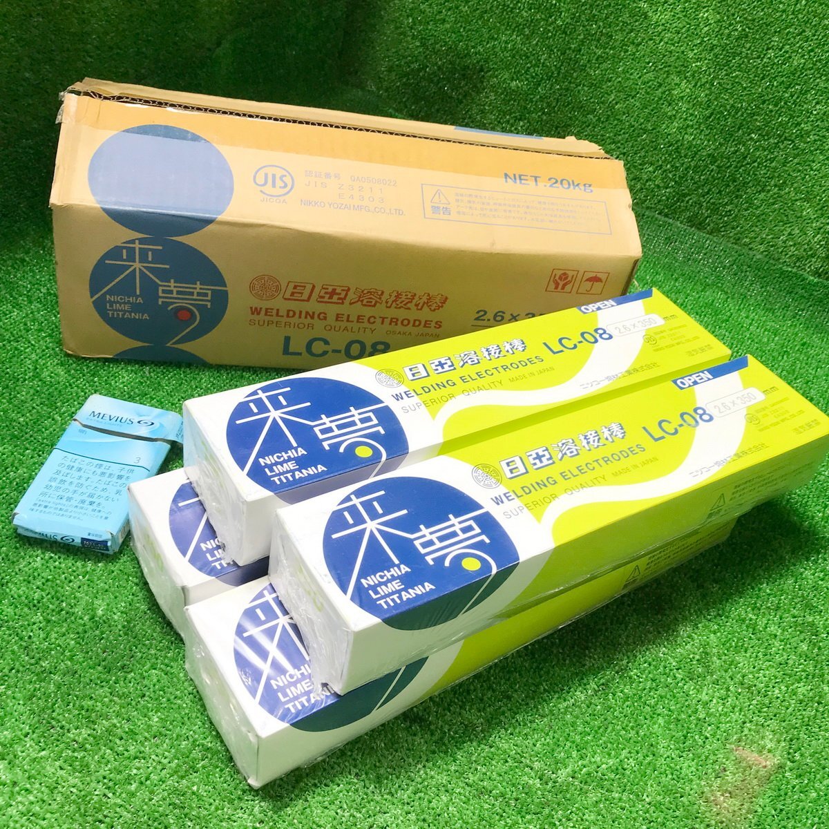 Yahoo!オークション - 春蒼e226 ニッコー熔材 日亜溶接棒『LC-08』サイ...