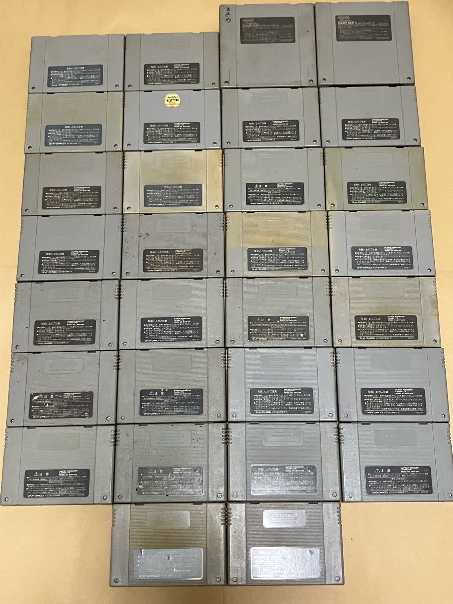 Yahoo!オークション - 【RS-6】SFC スーパーファミコンソフト まとめて...