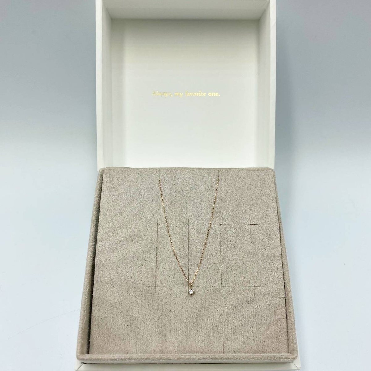 Yahoo!オークション - ete エテ K10 0.02ct ネックレス アクセサリー ...