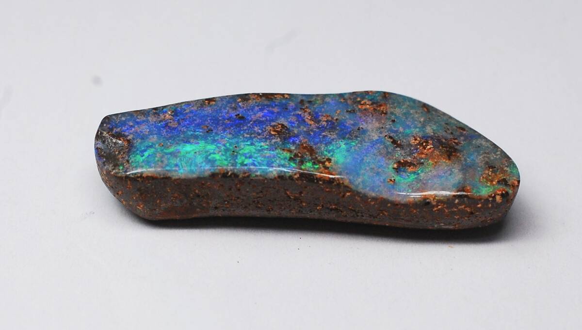 Yahoo!オークション - 【100円～】 天然ボルダーオパール ルース 22.5c...