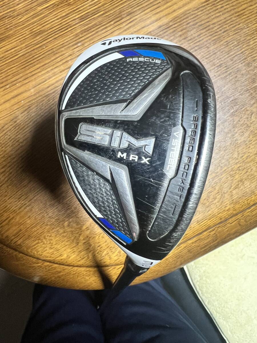 Yahoo!オークション - テーラーメード SIM MAX レスキュー 3U 19° TEN...