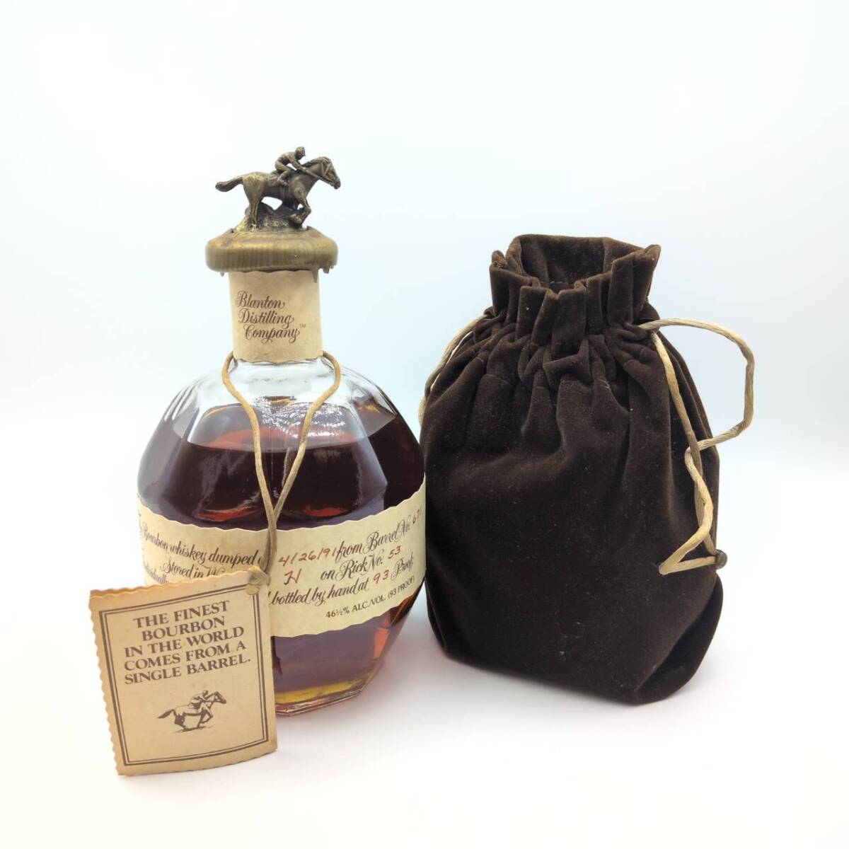 Yahoo!オークション - 25仙/A023061-1/KA3000/Y072-611/ 酒 Blanton's...