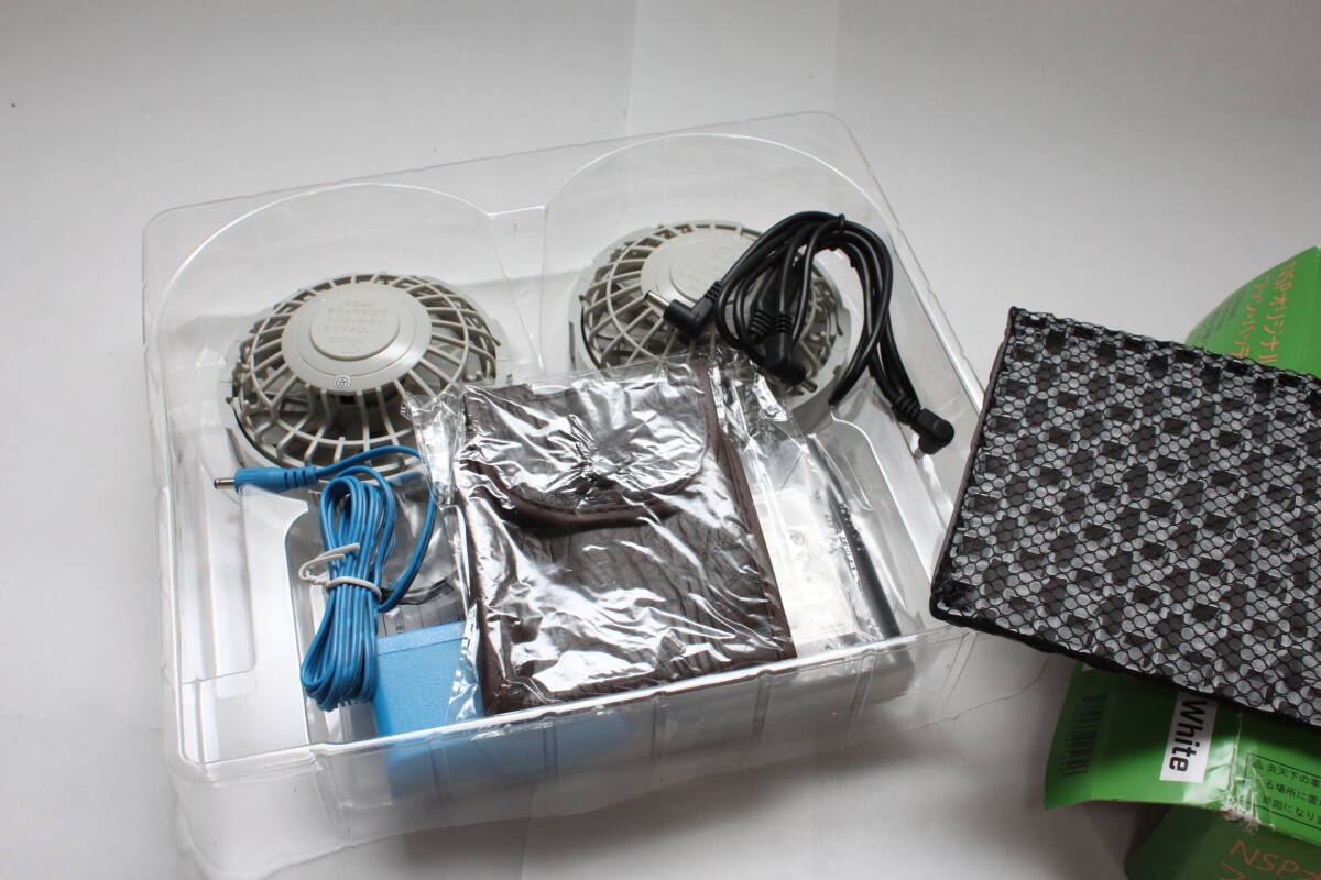 Yahoo!オークション - NSP NZ－BTPWB 空調服バッテリー・白...