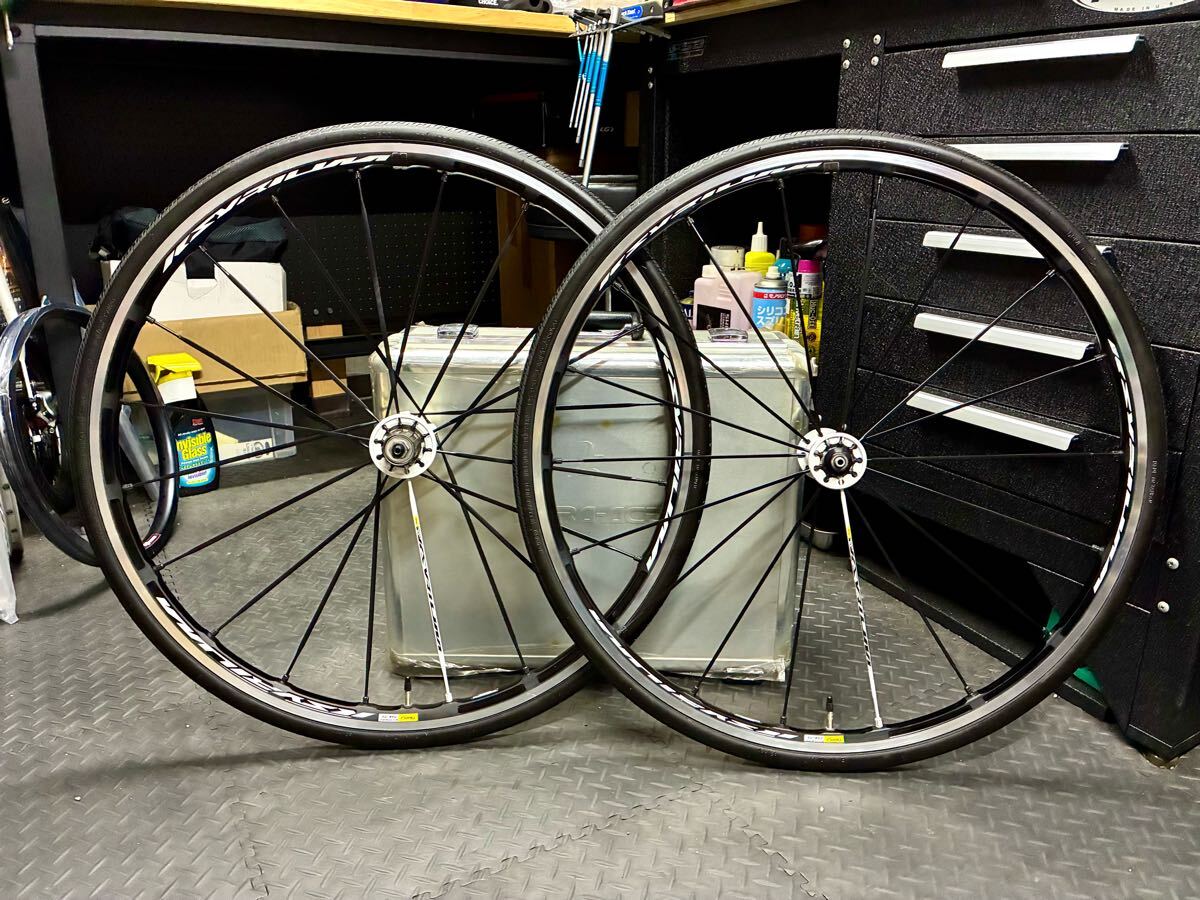 Yahoo!オークション - 中古美品 MAVIC KSYRIUM SLS 前後セット 700c シ...