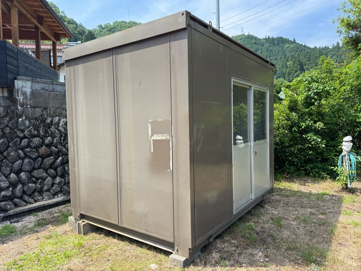 Yahoo!オークション - 広島発 三協フロンテア CT-32J 倉庫 プレハブ コ...