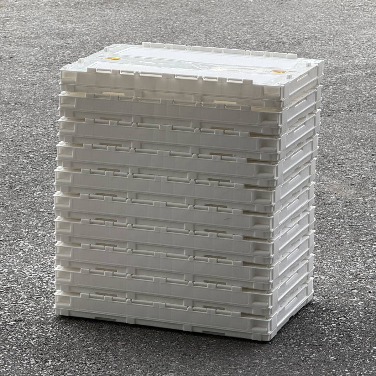 Yahoo!オークション - C11 【10個まとめ売り】アスクル 折りたたみコン...