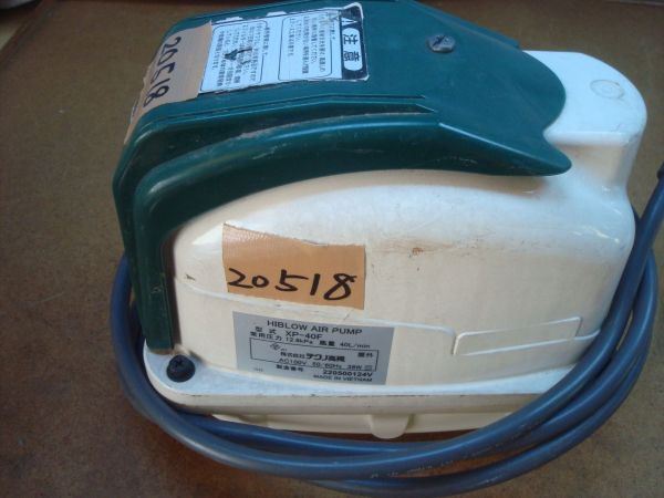 Yahoo!オークション - 20518 テクノ XP-40F ポンプ 動作しました