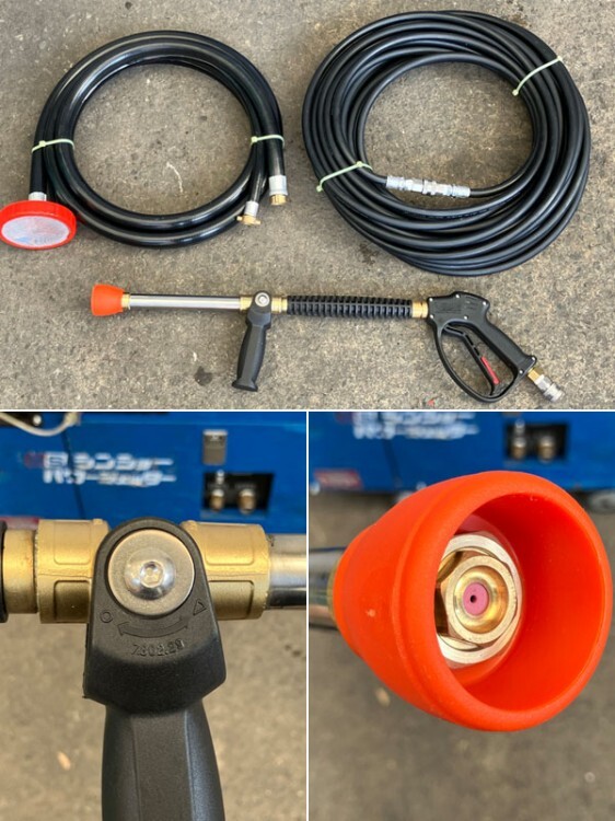 Yahoo!オークション - 【整備済】シンショー 15MPa 18L/min エンジン式...