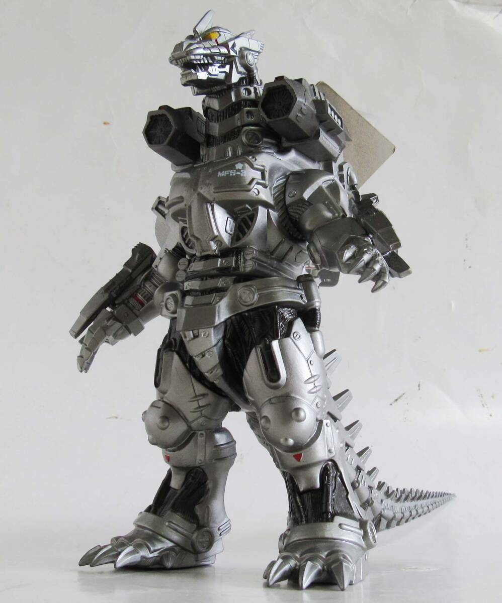 Yahoo!オークション - ムービーモンスター ソフビ メカゴジラ 2004 重...