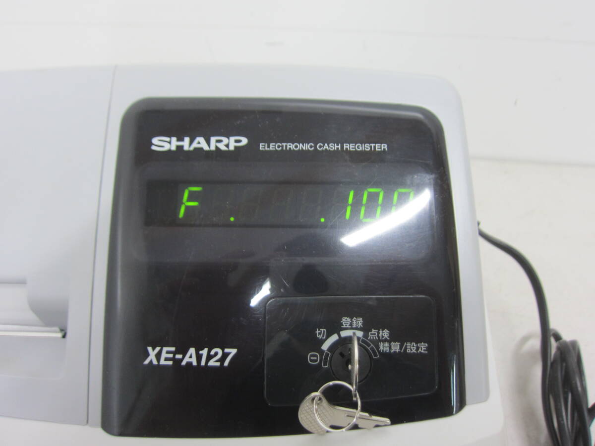 Yahoo!オークション - SHARP 電子レジスター XE-A127-H