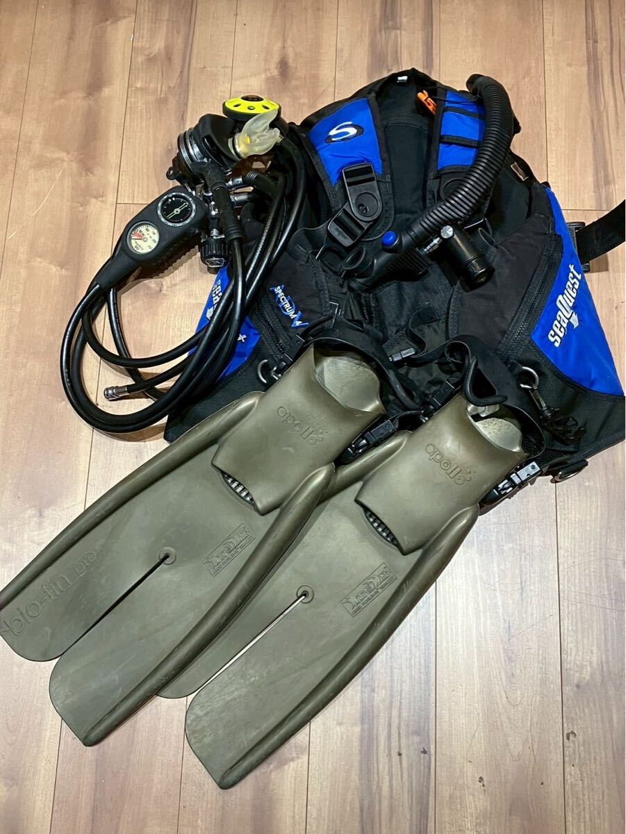 B/1805 スキューバダイビングセット シークエスト SPECTRUM4 apollo(その他)｜売買されたオークション情報、yahooの商品情報をアーカイブ公開 - オークファン ...