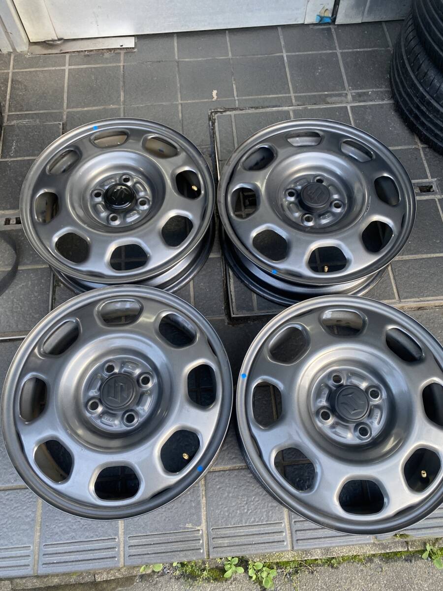 Yahoo!オークション - 15インチ ハスラー純正 スチールホイール4本