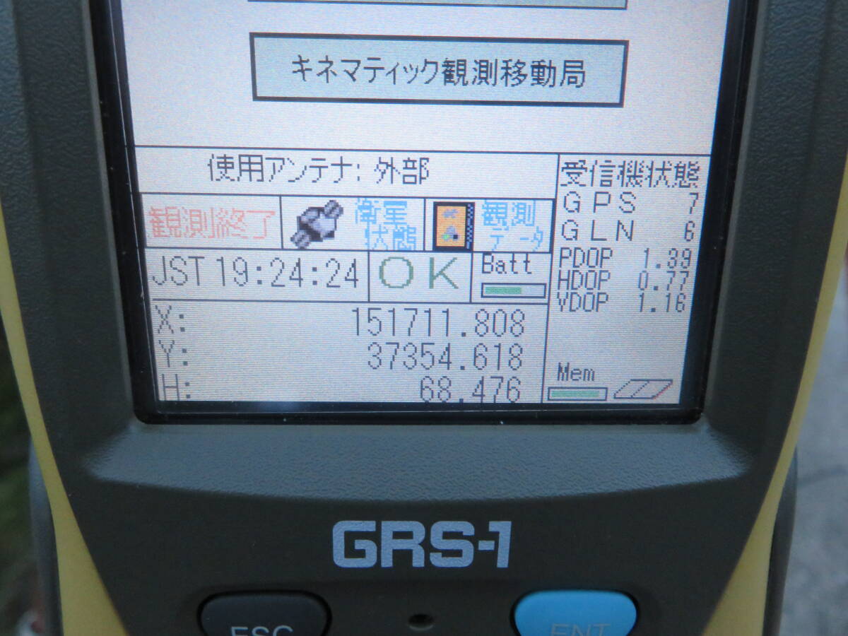 Yahoo!オークション - 測量TOPCON トプコン GNSS受信機 GRS-1 PG-AI（