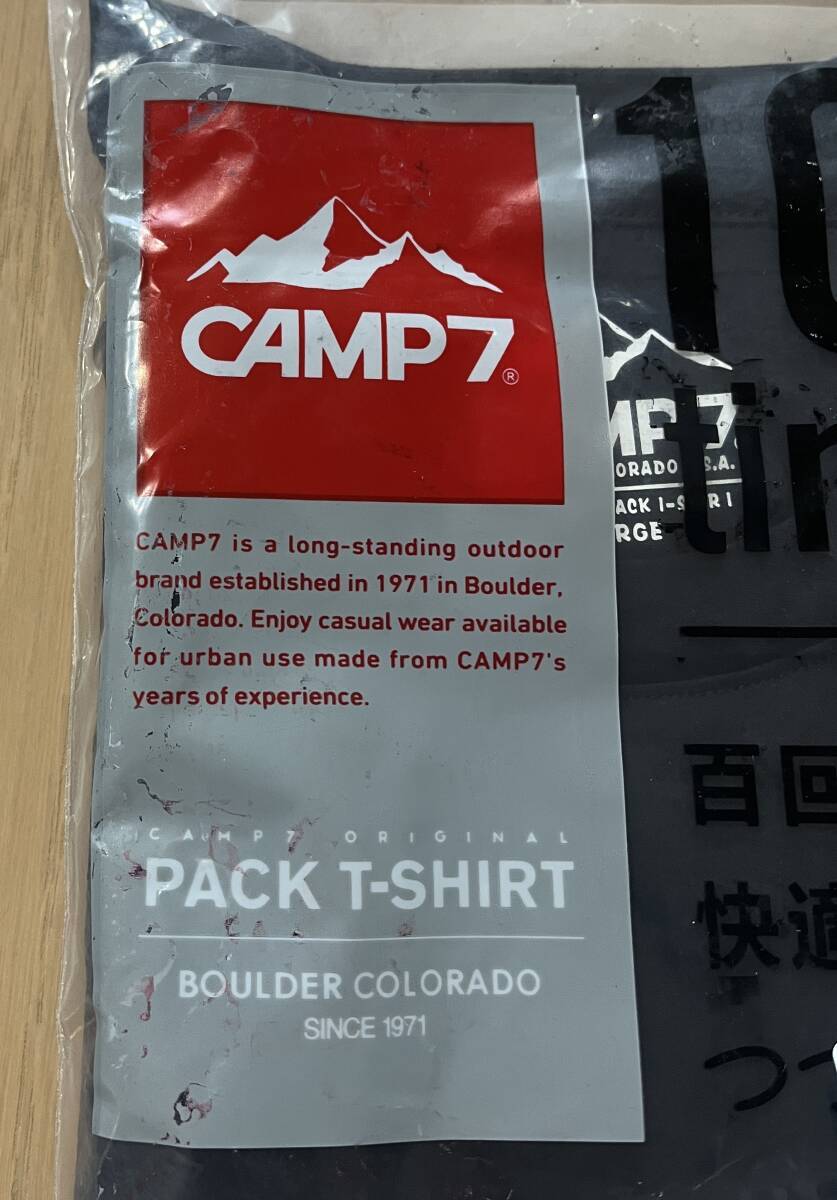 Yahoo!オークション - 新品5585 CAMP7 抗菌防臭加工Tシャツ ネイビー ...