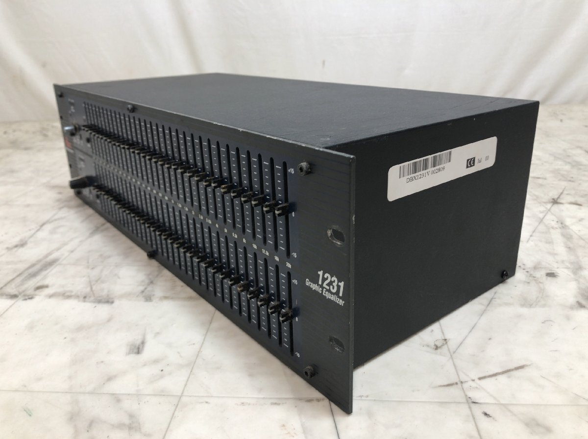 Yahoo!オークション - dbx 1231 グラフィックイコライザー ディービー...
