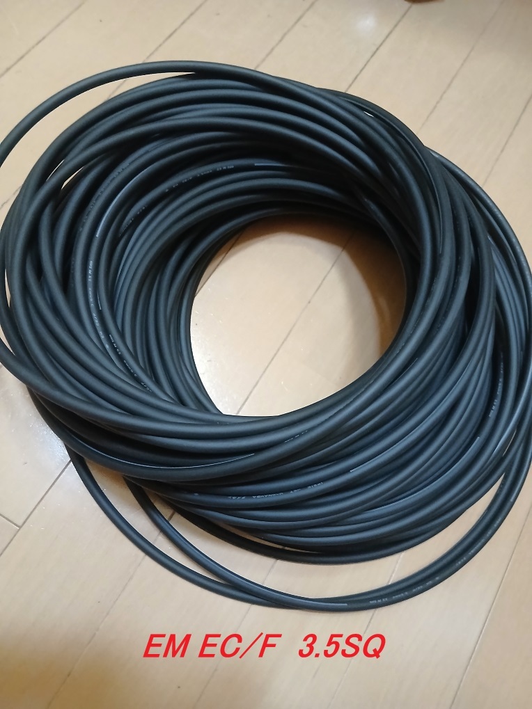 Yahoo!オークション - EM CE/F 3.5SQ エコ PV Cable 黒