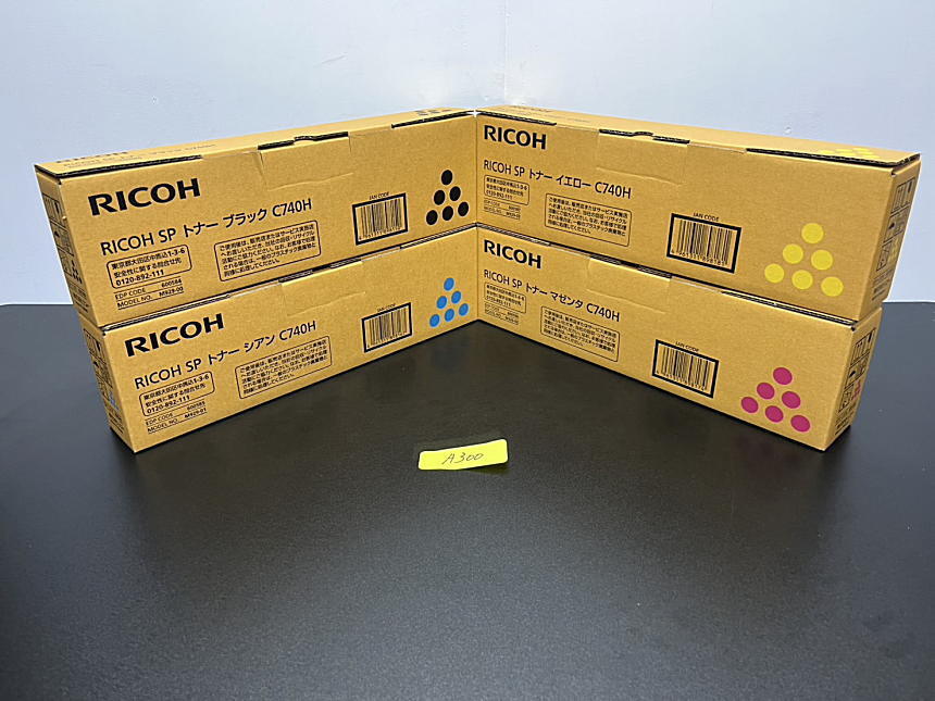 Yahoo!オークション - A-300【新品】リコー RICOH SP トナー C740H K/C...