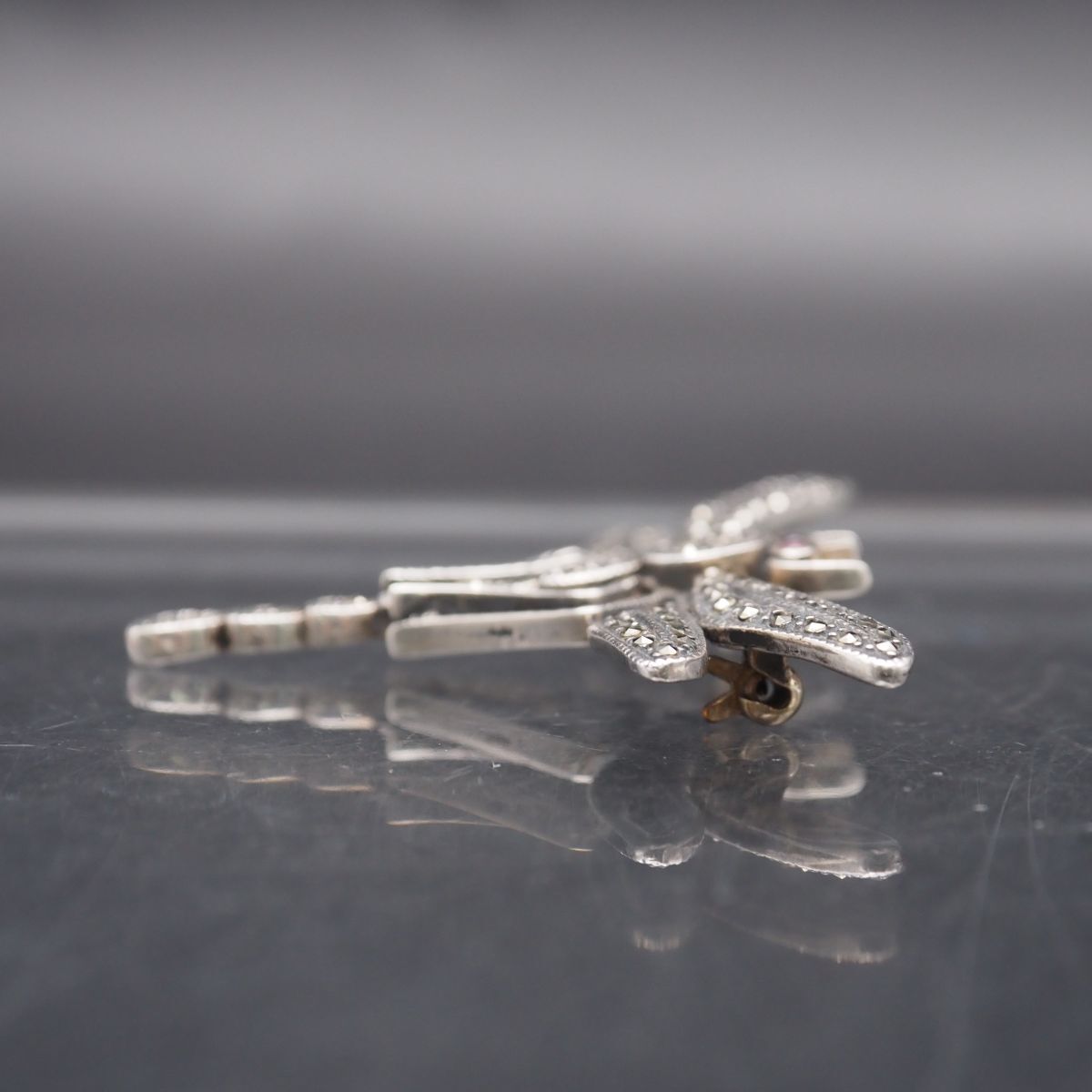 Yahoo!オークション - A447 ルビー ピンクスピネル 925刻印 ブローチ ...