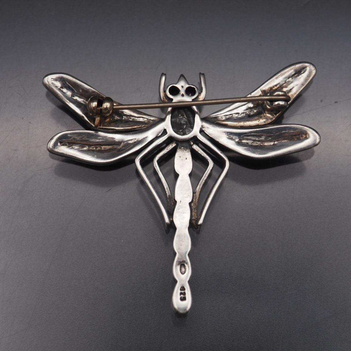 Yahoo!オークション - A447 ルビー ピンクスピネル 925刻印 ブローチ ...